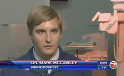 Ft. Lauderdale Periodontist Dr. Mark McCawley Shows Pinhole Receding Gums Treatment On TV